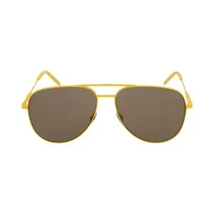 Saint Laurent Aviator Sunglasses - Yellow