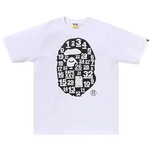 A BATHING APE 32nd Anniversary Big Ape Head Tee
