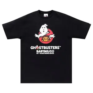 A BATHING APE X Ghostbusters Baby Milo Tee - Black