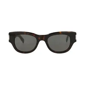 Saint Laurent Cat Eye Havana Sunglasses - Grey