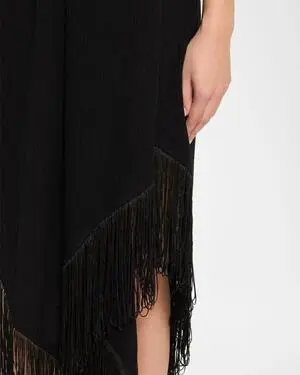 PQ SWIM Kate Fringe-trim Dress - Midnight