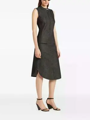 COURREGES Zip-front Sleeveless Dress