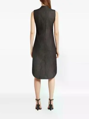 COURREGES Zip-front Sleeveless Dress