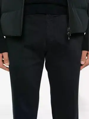 Incotex Stretch-cotton Trousers - Blue