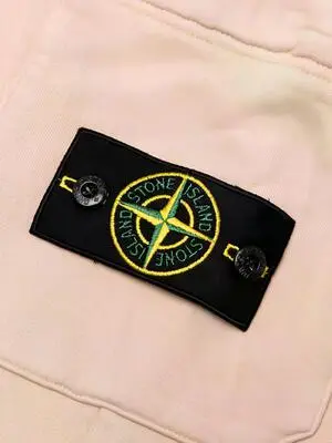 Stone Island Cotton Trousers With Patch Pocket
