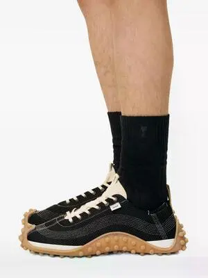 AMI Paris De Coeur Socks Three Pack - Neutrals