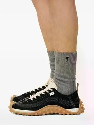 AMI Paris De Coeur Socks Three Pack - Neutrals