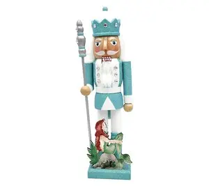 SANTA'S WORKSHOP 14' Mermaid King Nutcracker
