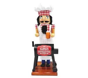 SANTA'S WORKSHOP 14' Smokehouse Nutcracker