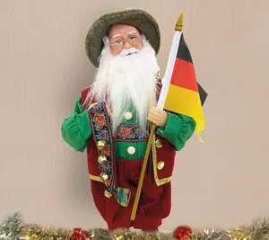 SANTA'S WORKSHOP 12' German Claus - One-color