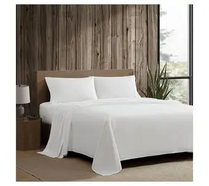 Eddie Bauer Off White Cotton Percale Full Sheet Set