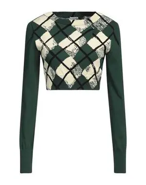 Burberry Jacquard-knit Cotton Sweater