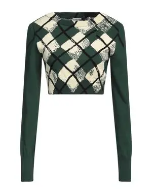 Burberry Jacquard-knit Cotton Sweater