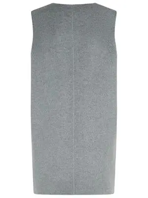 Khaite Nyona Wool Dress - Grey