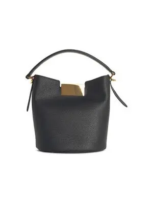Marni Trunkaroo Leather Bucket Bag