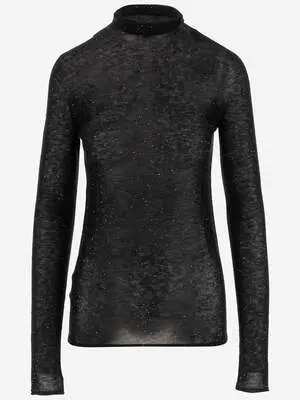 Pinko Semi-sheer Wool Sweater