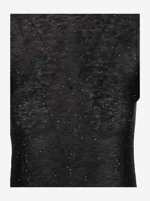 Pinko Semi-sheer Wool Sweater