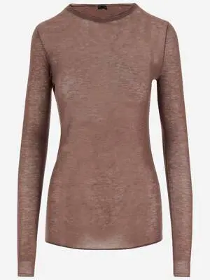 Pinko Semi-sheer Wool Sweater
