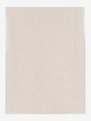 Pinko Cotton Blend Flared Skirt Dress - White