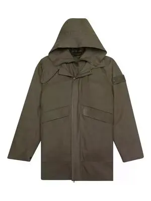 Stone Island Hooded Cotton Jacket