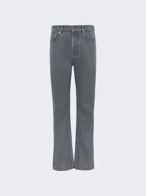 JW Anderson Bootcut Jeans - Light Grey
