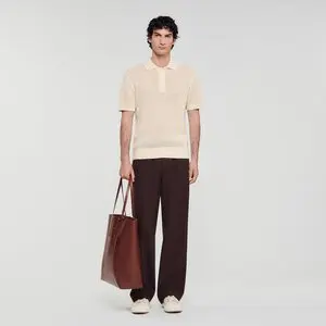 Sandro Logo Polos For Men