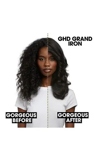 GHD Chronos Curve Grand Curl Iron 1.25 - Black