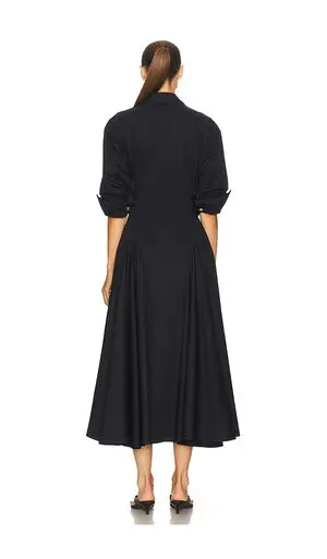 HELSA Godet Shirt Dress