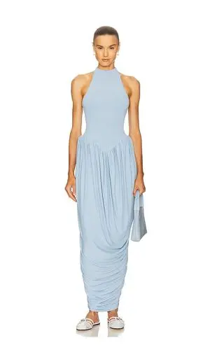 HELSA The Duchess Jersey Dress - Summer Sky