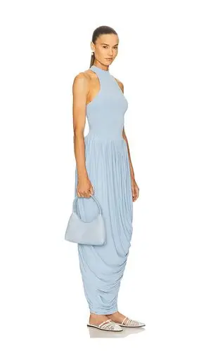 HELSA The Duchess Jersey Dress - Summer Sky