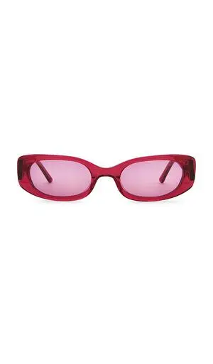 LU GOLDIE Cali Sunglasses - Ruby