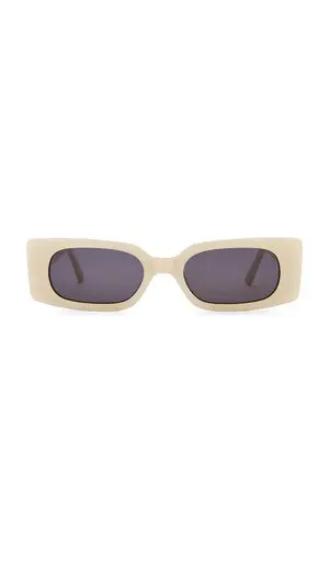 LU GOLDIE Salome Sunglasses - Vanilla