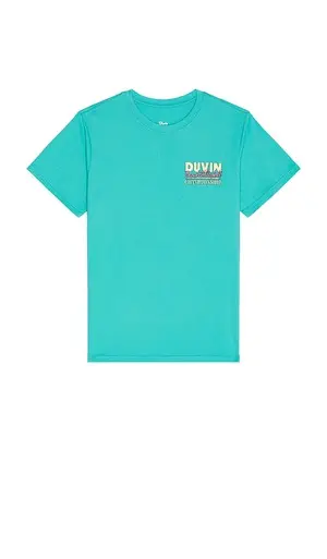 DUVIN DESIGN Beach Volley Tee In Teal