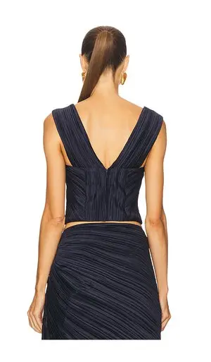 Cult Gaia Kaitlin Top - Deep Lake