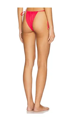 CIN CIN Cove String Bikini Bottom - Cherry