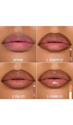 Charlotte Tilbury Supernudes Lip Cheat Long-lasting Waterproof Lip Liner Duo - Tan