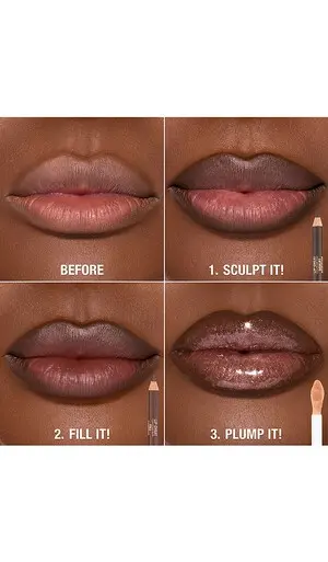 Charlotte Tilbury Supernudes Lip Cheat Long-lasting Waterproof Lip Liner Duo - Deep