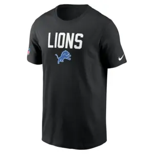 Nike Detroit Lions Alt Onside Conversion Men's Dri-fit Nfl T-shirt Black