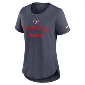 Nike Houston Texans Script Nfl T-shirt - Blue