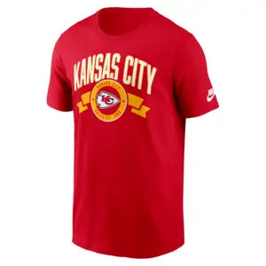 Nike Kansas City Chiefs Rewind Front And Back Hit Essential Nfl T-shirt - Red