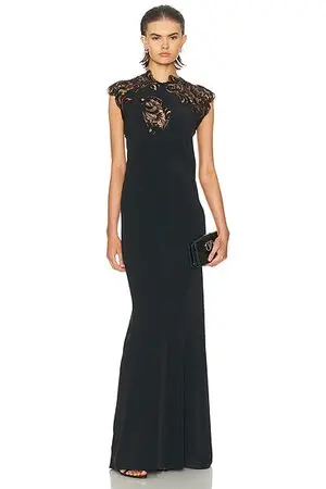 FERRAGAMO Gown With Lace