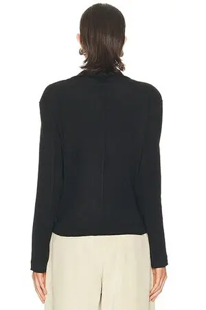 R13 Twisted Lapel Top