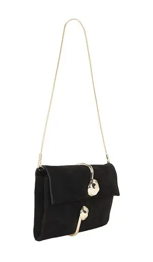 Simkhai Amaya Suede Clutch