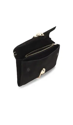 Simkhai Amaya Suede Clutch