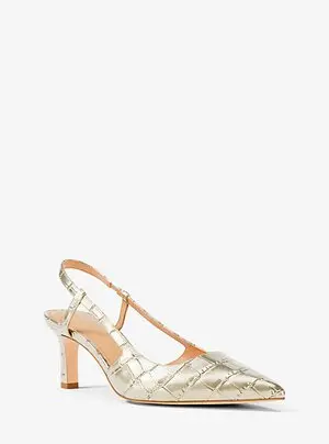Michael Kors Embossed Pumps
