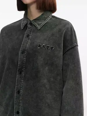 A BATHING APE Logo-embroidered Button-down Shirt