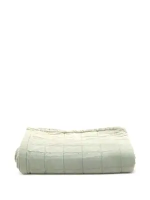 SOCIETY LIMONTA Quilted Throw - Grey