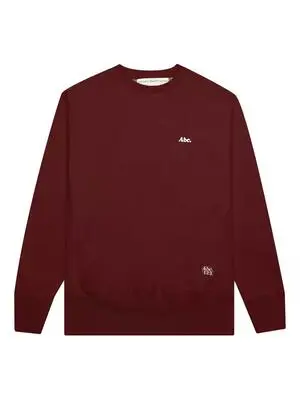 ADVISORY BOARD CRYSTALS Logo-embroidered Sweatshirt - Red