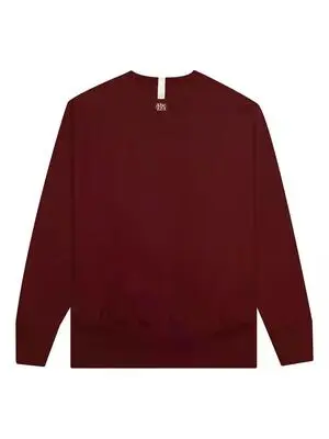 ADVISORY BOARD CRYSTALS Logo-embroidered Sweatshirt - Red