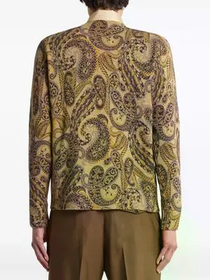 Etro Paisley-print Wool Sweater